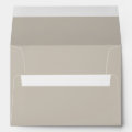 Modern Elegant Formal Taupe Beige Envelope | Zazzle