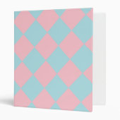 Modern Elegant Pastel Colors Template 3 Ring Binder | Zazzle