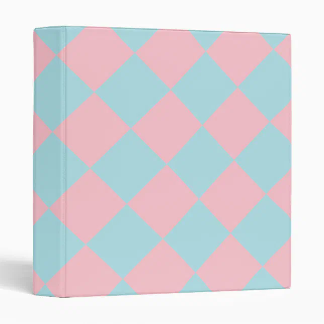 Modern Elegant Pastel Colors Template 3 Ring Binder | Zazzle
