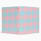 Modern Elegant Pastel Colors Template 3 Ring Binder | Zazzle