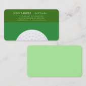 Modern Elegant Professional Design Golf Lessons Business Card | Zazzle