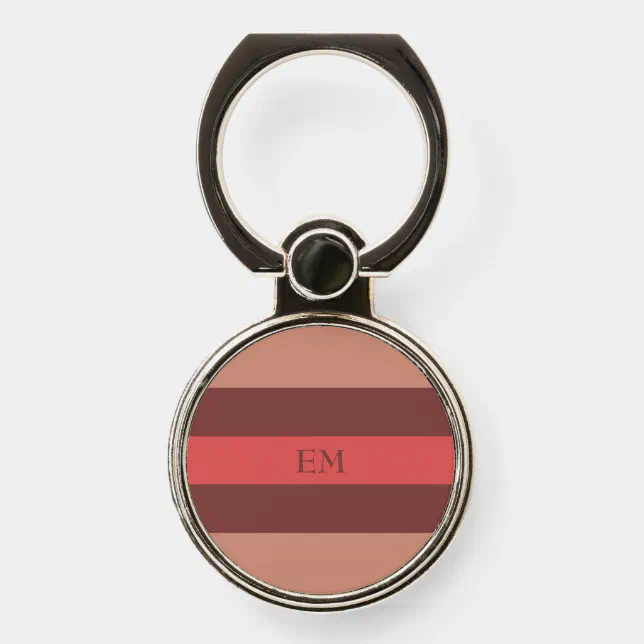 Modern Elegant Red Phone Ring Stand | Zazzle