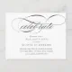 Modern Elegant Script Graduation Party Enclosure Card | Zazzle