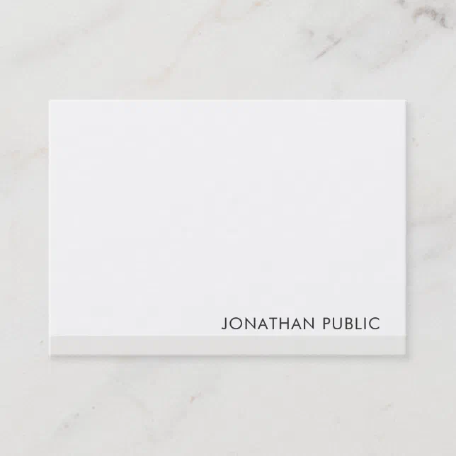 Modern Elegant Simple Template Professional Business Card | Zazzle