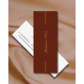 Modern Elegant Solicitor Professional Brown Mini Business Card | Zazzle