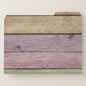 Modern Elegant Wood farmhouse western country barn File Folder | Zazzle