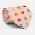 Modern Elmo Pattern Neck Tie | Zazzle