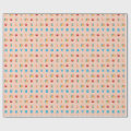 Modern Elmo Pattern Wrapping Paper | Zazzle