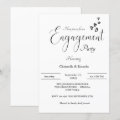 Modern Engagement Party Invitation, engament party Invitation | Zazzle