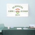 Modern Family Reunion Welcome Banner | Zazzle