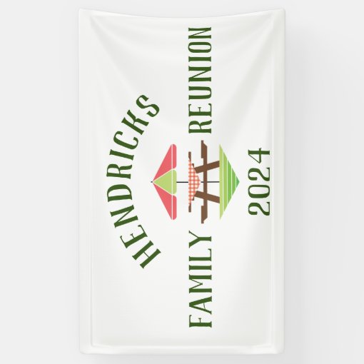 Modern Family Reunion Welcome Banner | Zazzle