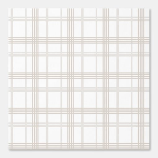 Modern Farmhouse neutral plaid Wallpaper Wallpaper | Zazzle