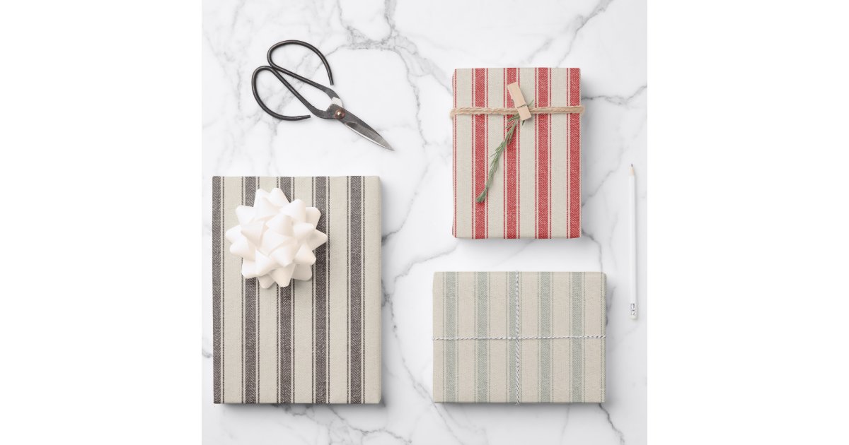 Modern Farmhouse Rustic Wrapping Paper | Zazzle