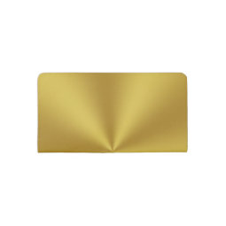 Modern Faux Gold with Name & Monogram Checkbook Cover | Zazzle
