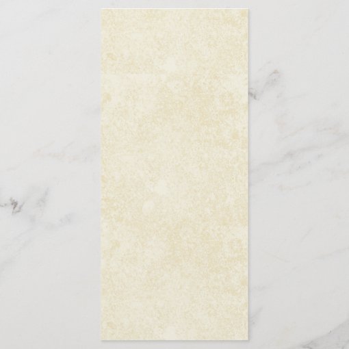 Modern Faux Sparkle Gold Ivory Menu Cards | Zazzle