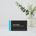 Modern Financial Planner Business Cards | Zazzle