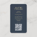 Modern Firefighter Emergency Disaster Rescue Blue Business Card | Zazzle