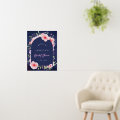 Modern Floral Fantasy Bridal Shower Welcome Sign | Zazzle
