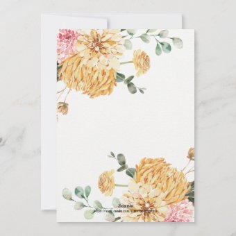 Modern Floral Sweet 16 Birthday Invitation | Zazzle