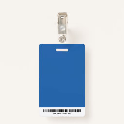 Modern Full Photo Business ID Badge | Zazzle