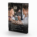 Modern Fun Cool Best Brother Ever Definition Photo Block | Zazzle