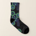 Modern Fun Fingerprint Identification Socks | Zazzle
