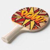 Modern Fun POW Comic Book Pop Art Ping Pong Paddle | Zazzle