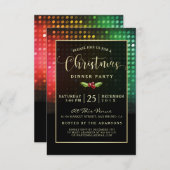 Modern Funky Christmas Party Invitation | Zazzle
