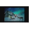Modern funny cute Christmas reindeer white Gift Tags | Zazzle
