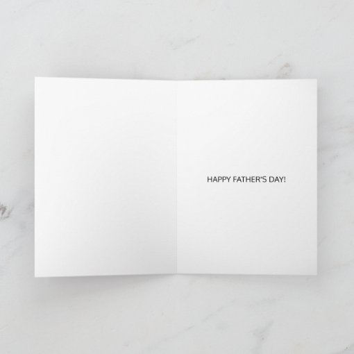 Modern Funny Dad | Poop Happy Father's Day Card | Zazzle