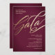 Modern Gala Invitation | Zazzle