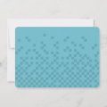 MODERN GAMING THANKS Bar Mitzvah navy blue aqua Thank You Card | Zazzle