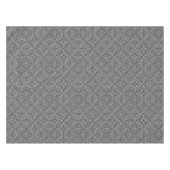 Modern Geometric Black and White Diamond Pattern Tablecloth | Zazzle