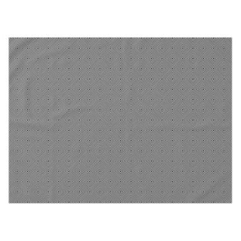 Modern Geometric Black and White Diamond Pattern Tablecloth | Zazzle