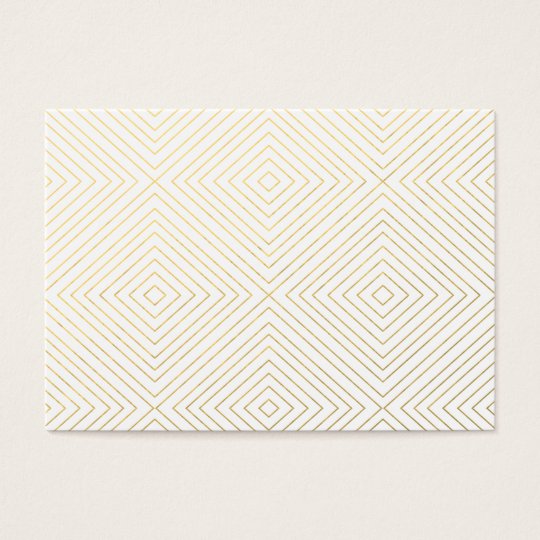 Modern Geometric Gold Squares Pattern on White Col | Zazzle.com