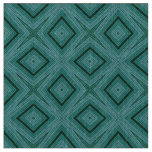 Modern Teal Geometric | Fabric | Zazzle