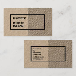 Modern geometric professional business card | Zazzle