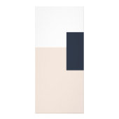 Modern Geometric Rack Card | Zazzle