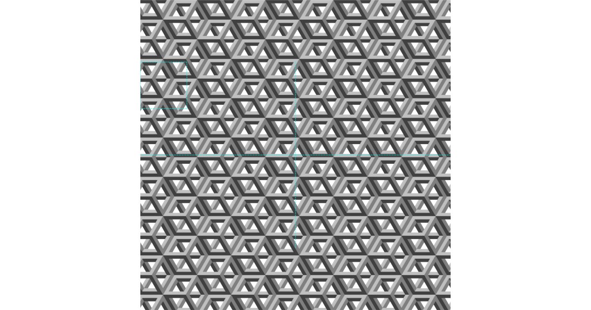 Modern Geometric Retro Hexagons Pattern #2 Fabric | Zazzle