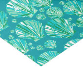 Modern Geometric Seashells, Aqua and Turquoise Tissue Paper | Zazzle