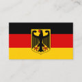 Modern Germany, Business Card, German Flag QR Code Business Card | Zazzle