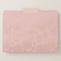 Modern Girly Chic Light Pink Luxe Shimmer File Folder | Zazzle