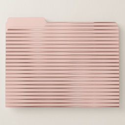 Modern Girly Chic Light Pink Luxe Shimmer File Folder | Zazzle