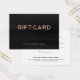Modern Glam Black and Rose Gold | Gift Card | Zazzle