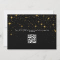 Modern Golden Christmas PHOTO QR code Holiday Card | Zazzle