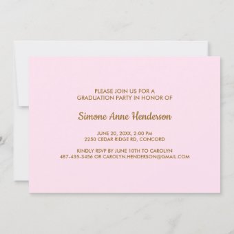 Modern Grad Photo Collage Funny Graduation Party Invitation | Zazzle