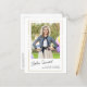Modern Graduate Class Gold Frame Photo Graduation Announcement Postcard ...