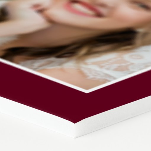 Modern Graduate Maroon Burgundy 15 Photo Collage Foam Board | Zazzle