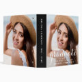 Modern Graduate Scrapbook Photo Album Graduation 3 Ring Binder | Zazzle