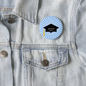 Modern Graduation Button | Zazzle